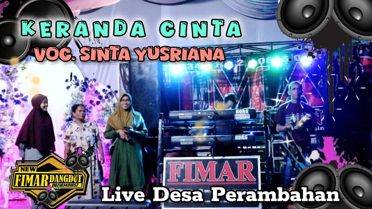 Fimar Dangdut | Keranda Cinta - Noer Halimah | Voc. Sinta Yusriana _ Live Desa Perambahan - YouTube