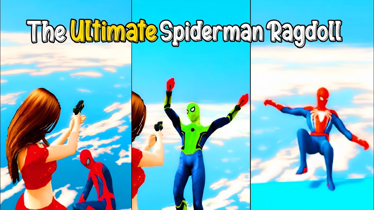 THE ULTIMATE SPIDERMAN RAGDOLL - YouTube