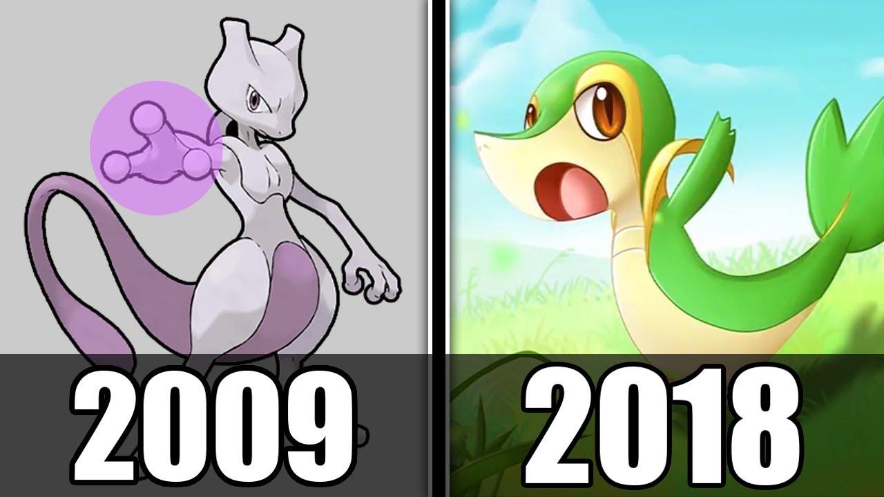 Evolution of Chuggaaconroy's Pokemon Bios (2009-2018) - YouTube