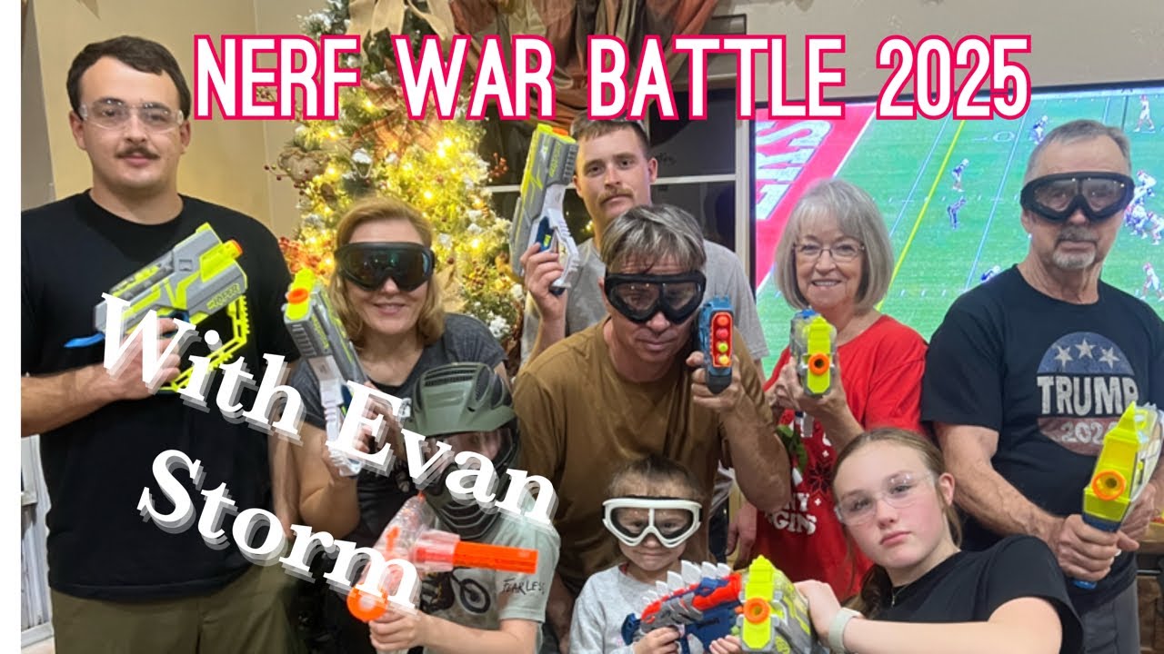 Nerf Wars with Evan Storm 2025 - YouTube