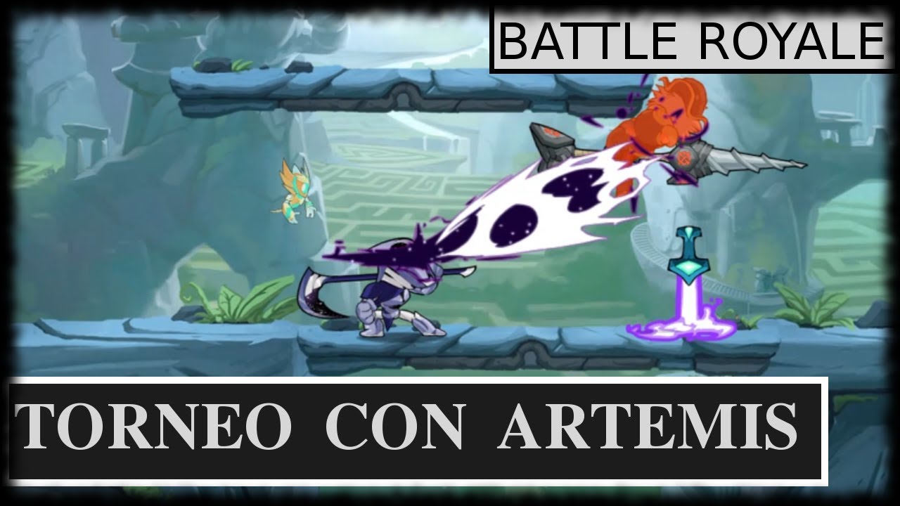 Ganando torneo con Artemis | BRAWLHALLA - YouTube
