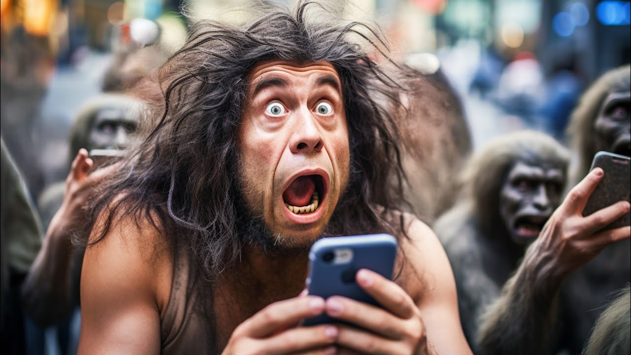 In 2047, Earth Rotates Backward Causing Humanity To Evolve Back To Its ...