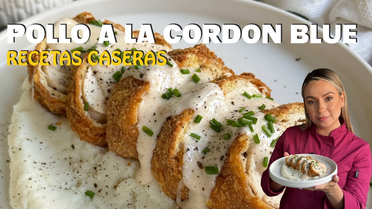 Pollo Cordon Blue una receta casera con mucho sabor - YouTube