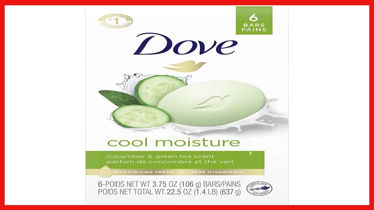 Great Product Dove Skin Care Beauty Bar For Softer Skin Cucumber