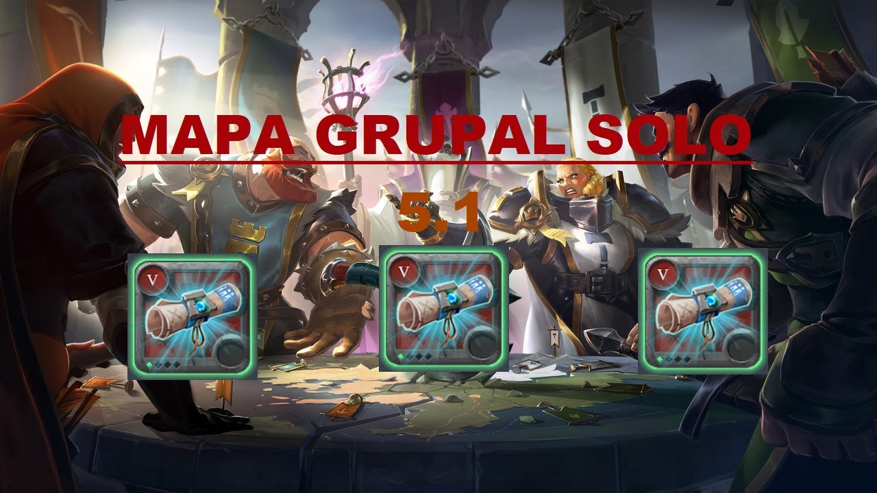 Mapa Grupal Solo 5.1 - Solo Group Map 5.1 | Albion Online - YouTube