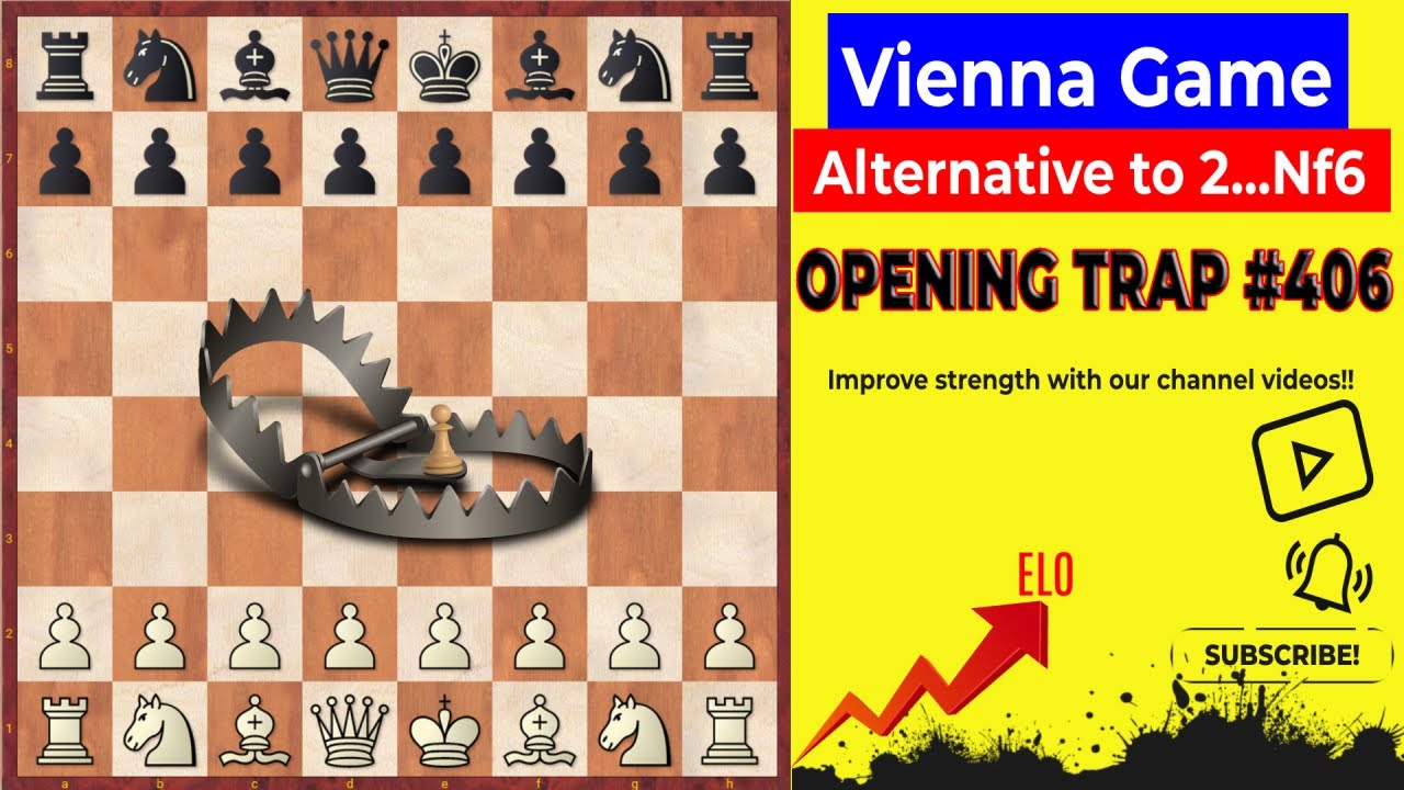 Chess, Opening Traps#406 Vienna Game, don't fall for this trap - YouTube