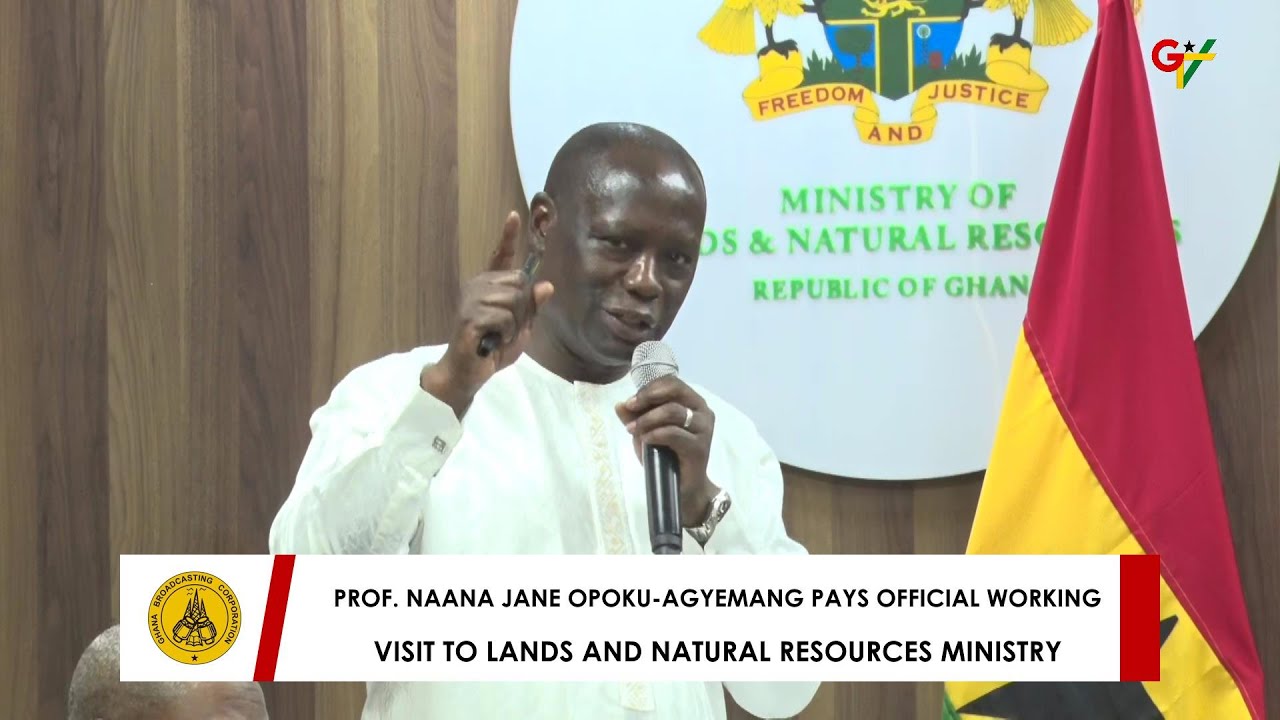 Prof. Naana Jane Opoku-Agyemang Pays Official Working Visit to Lands ...
