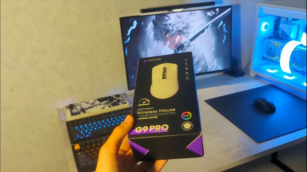 ЛУЧШАЯ БЮДЖЕТНАЯ МЫШЬ ДО 3k? (FURYCUBE G9 PRO) - YouTube