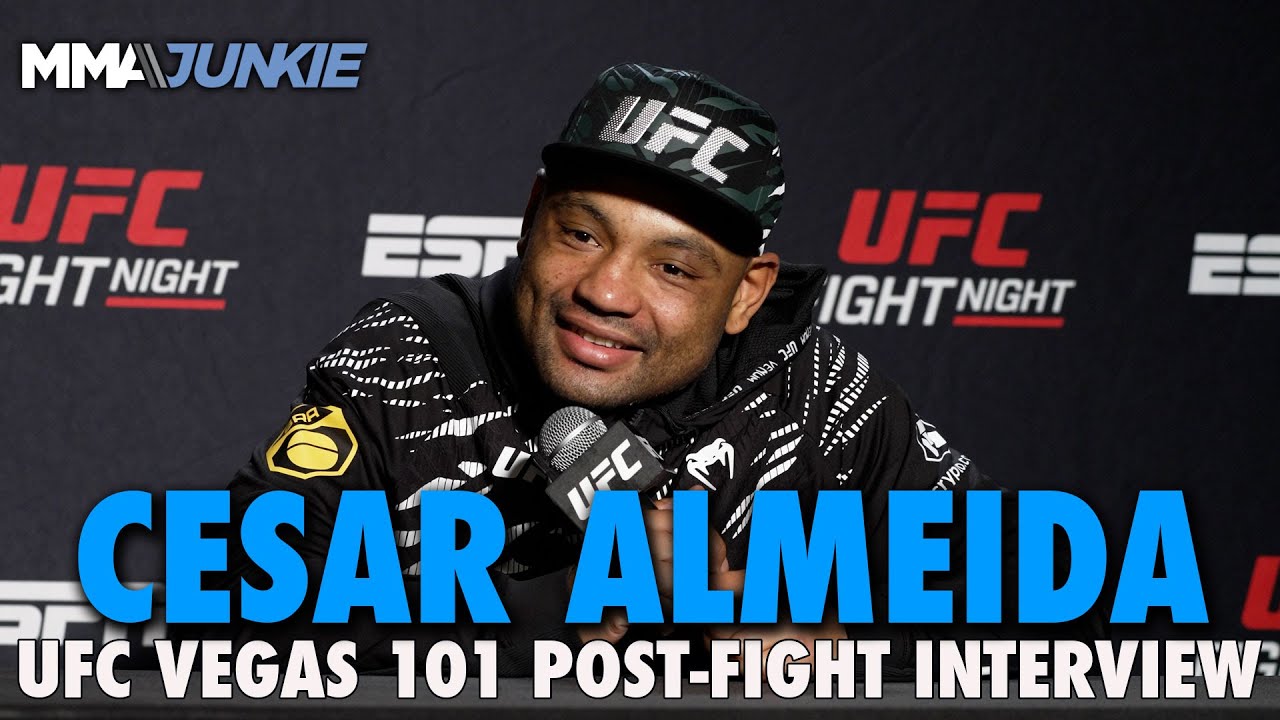 Cesar Almeida Wants Top 15 Name After Insane Comeback Knockout Win ...
