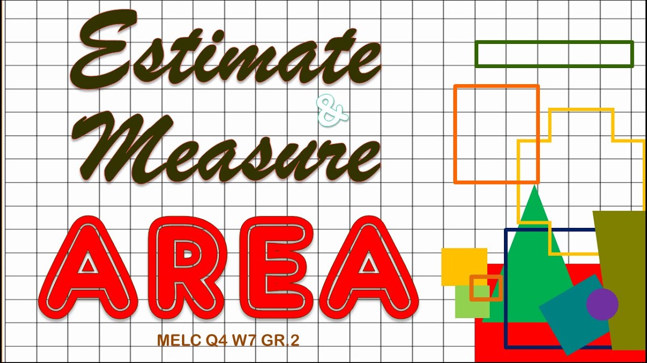 ESTIMATE AND MEASURE AREA - YouTube