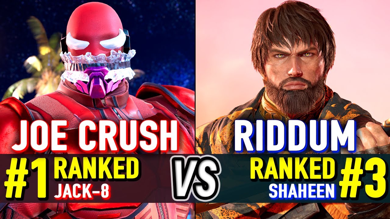 T8 🔥 JOE CRUSH (#1 Ranked Jack-8) vs RIDDUM (#3 Ranked Shaheen) 🔥 ...