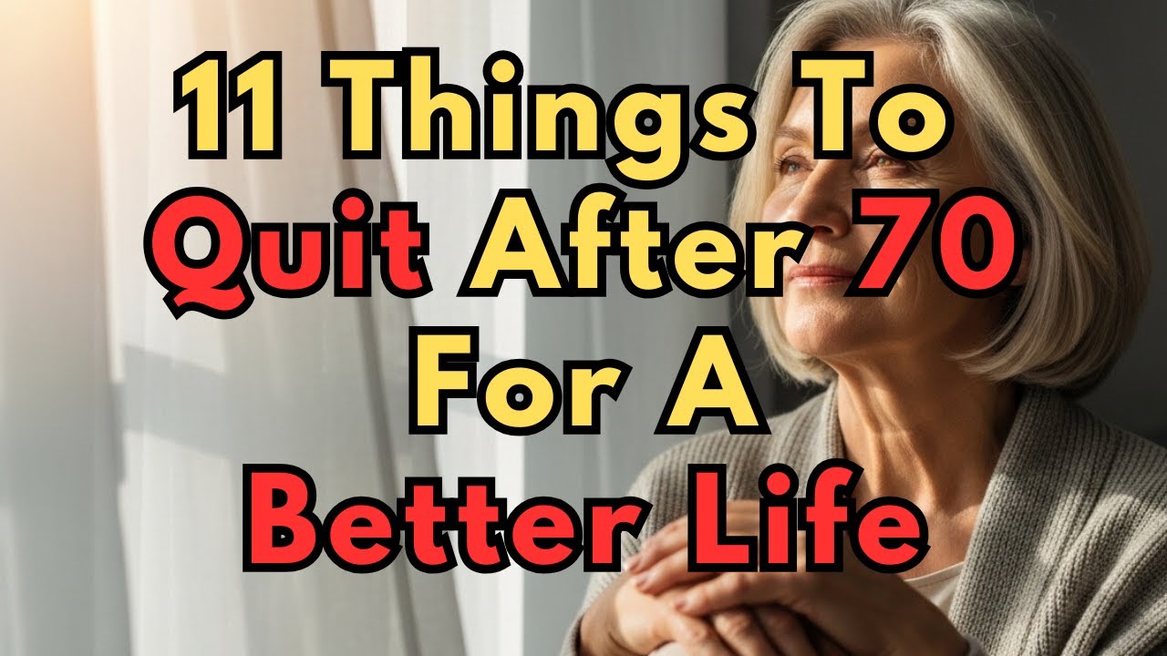11 Things to Quit After 70 When Living Alone for a Happier, Healthier ...