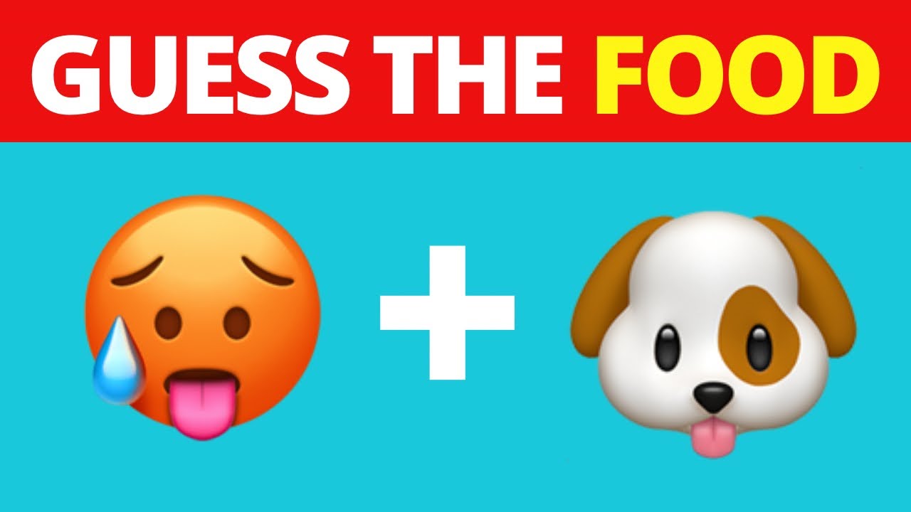 Guess The Food by Emoji | Emoji Quiz - YouTube