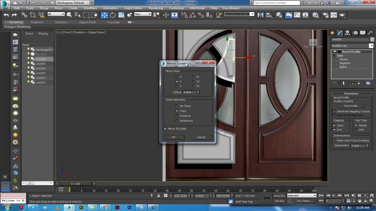 DOOR MODELING - YouTube