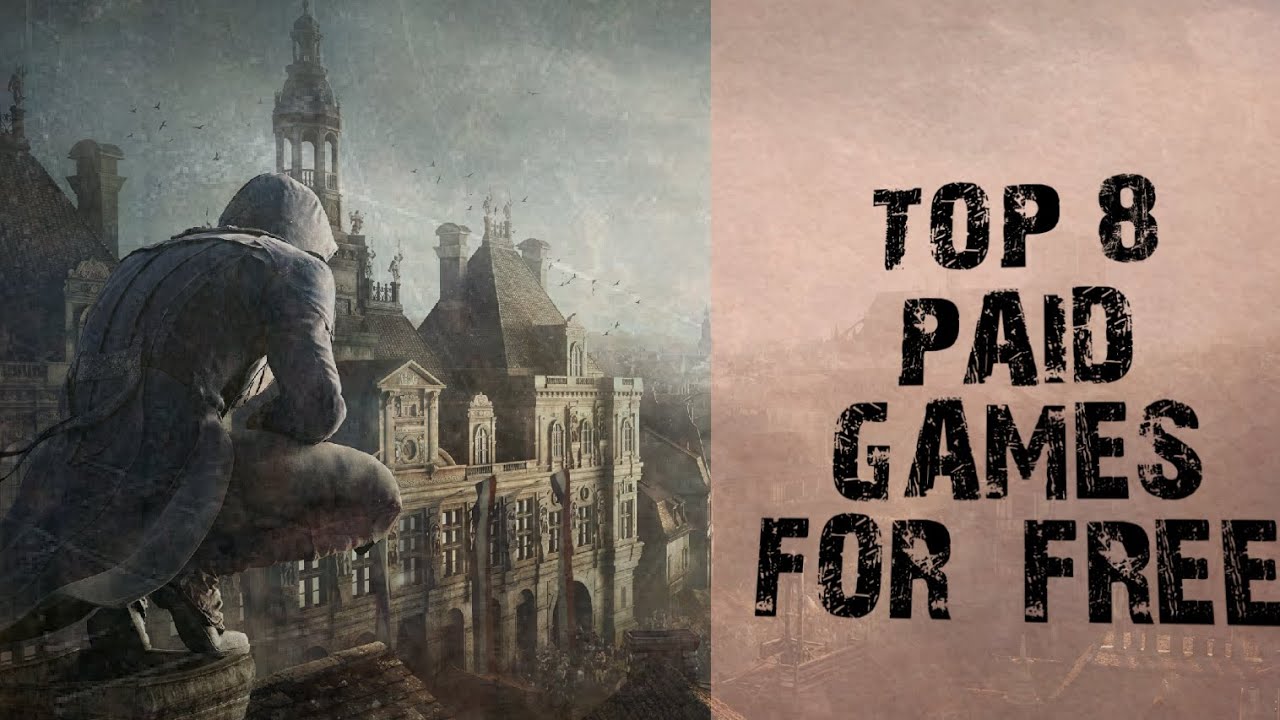 Top 8 paid games free for android - YouTube