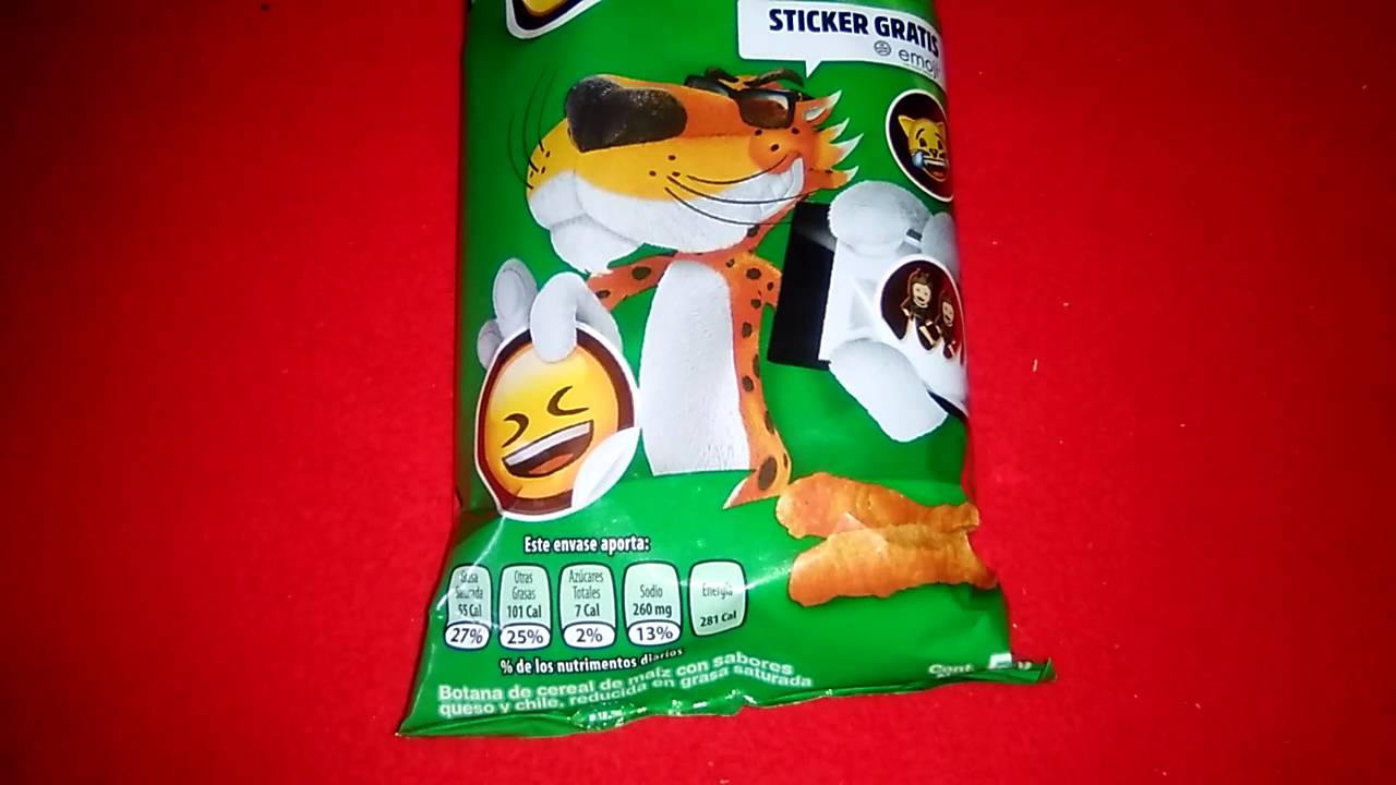 ( Nueva ) Promoción Stickers de Emojis ( Cheetos ) - YouTube