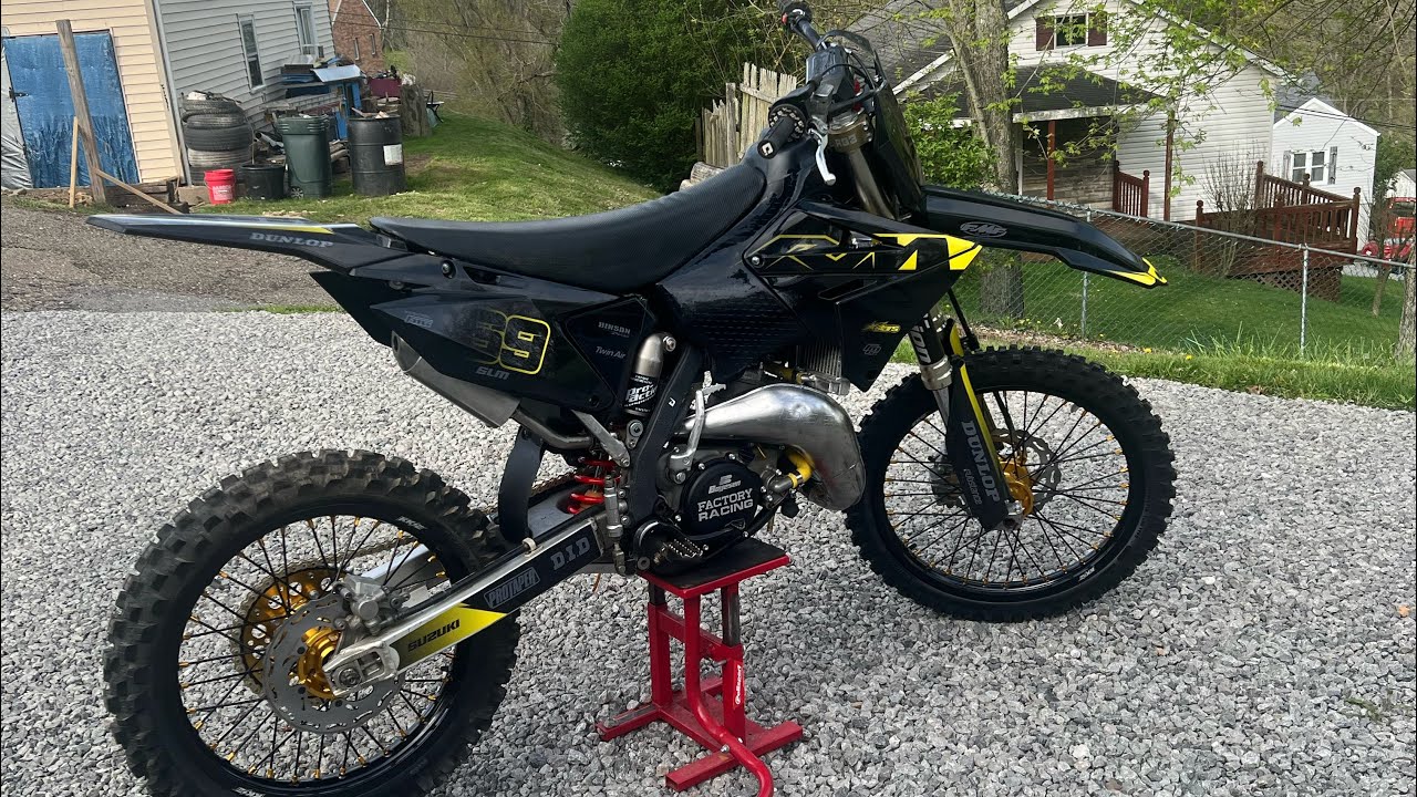 First ride on restored RM125! - YouTube