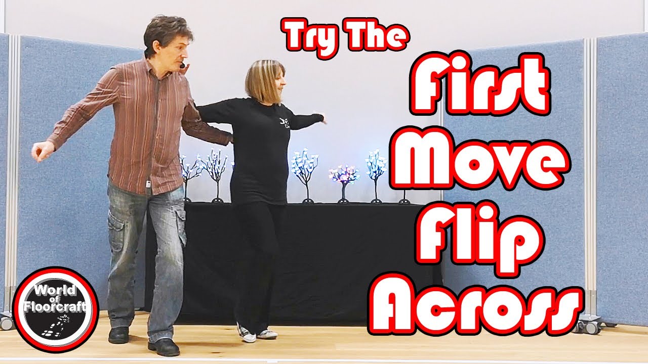 Intermediate Modern Jive - First Move Flip Across - YouTube