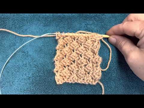 Knit : Learn to knit the Blackberry Stitch - YouTube