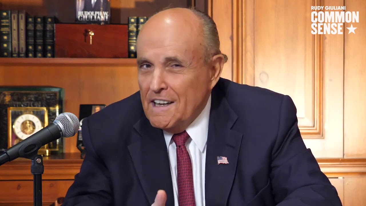 Rudy Giuliani Podcast Common Sense EP2: The Trial Opening Statement ...