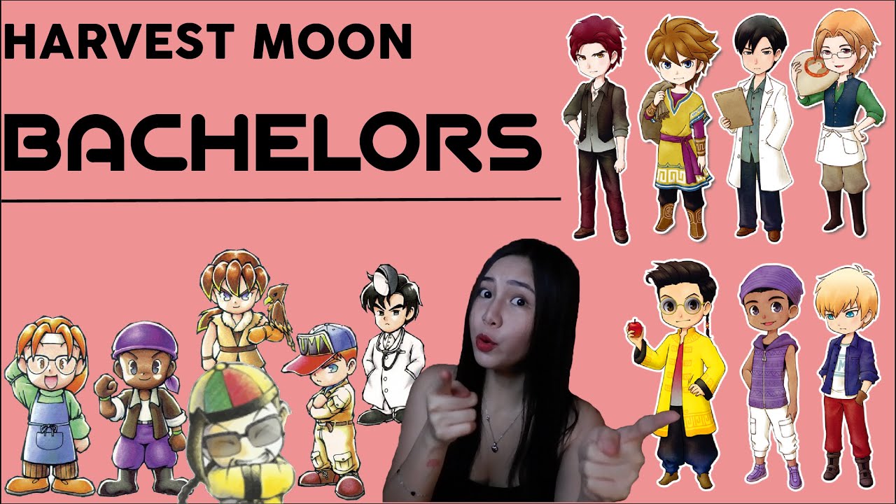 Harvest Moon BACHELORS! (From HM MFOMT and SOS) Find the Love of your ...
