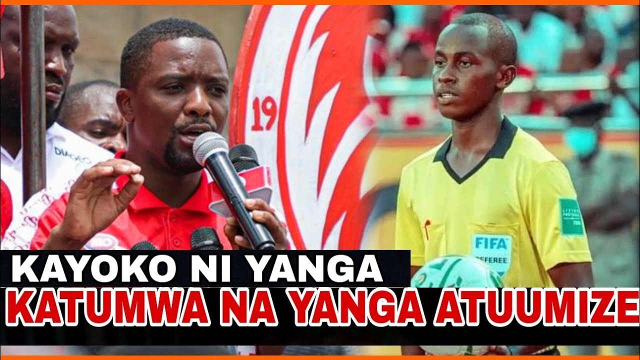 AHMED ALLY AMCHANA LIVE REFA KAYOKO/ WEWE NI YANGA TUNAKUJUA UMETUMWA ...