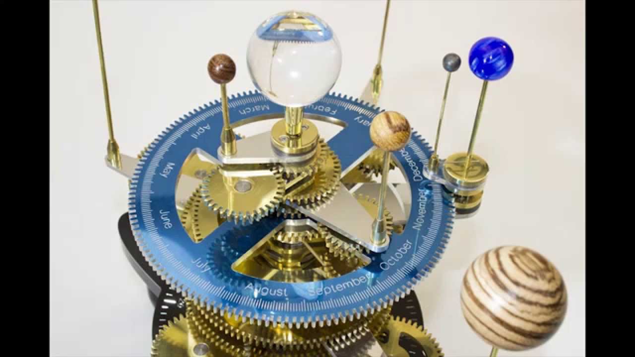 Zeamon Orrery Plans - YouTube