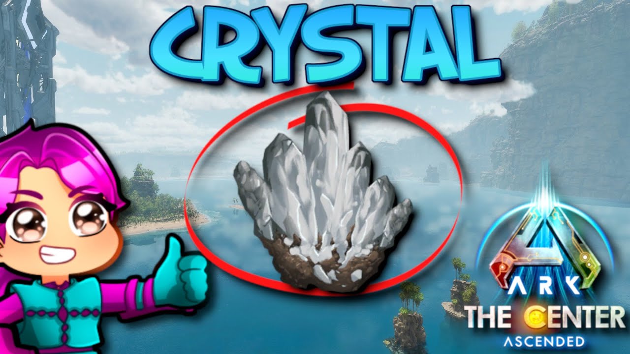WHERE TO FIND CRYSTAL - THE CENTER - Ark Survival Ascended - YouTube