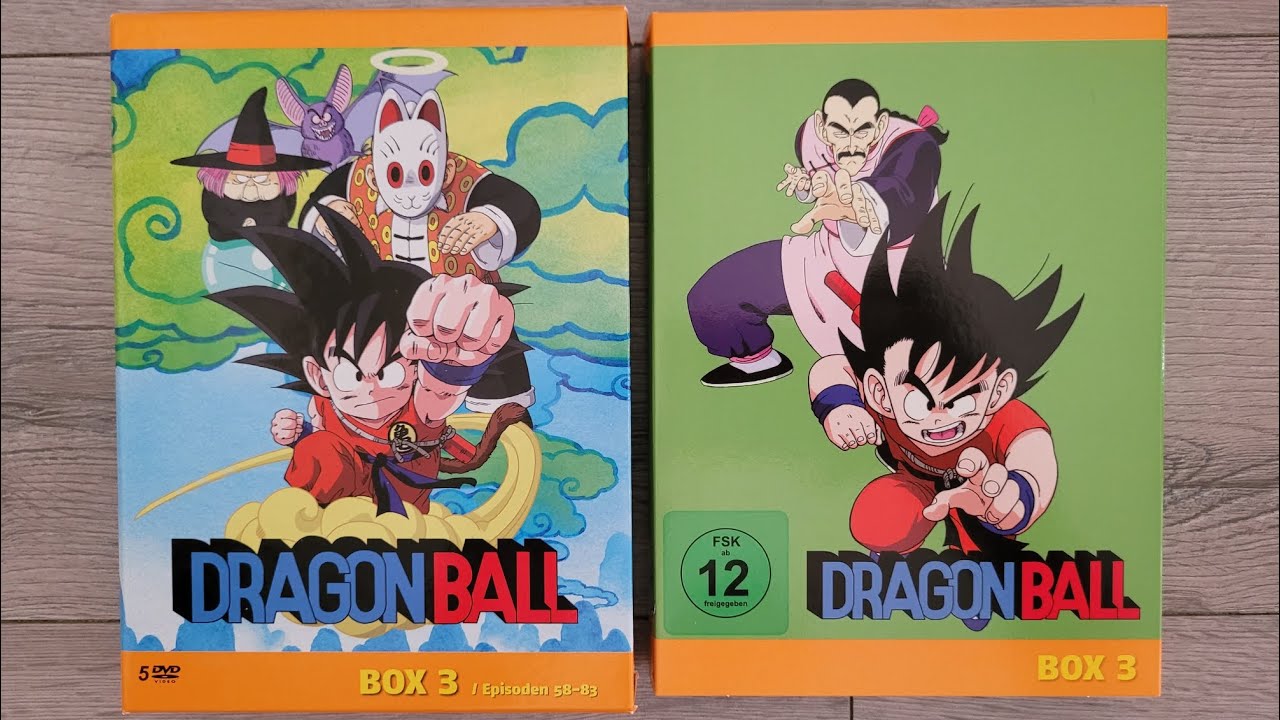 DRAGONBALL - DVD BOX 3 - TV-Serie - Vol.3 UNBOXING (German/Deutsch ...