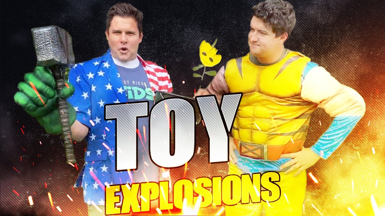Superhero Toy Explosions - YouTube