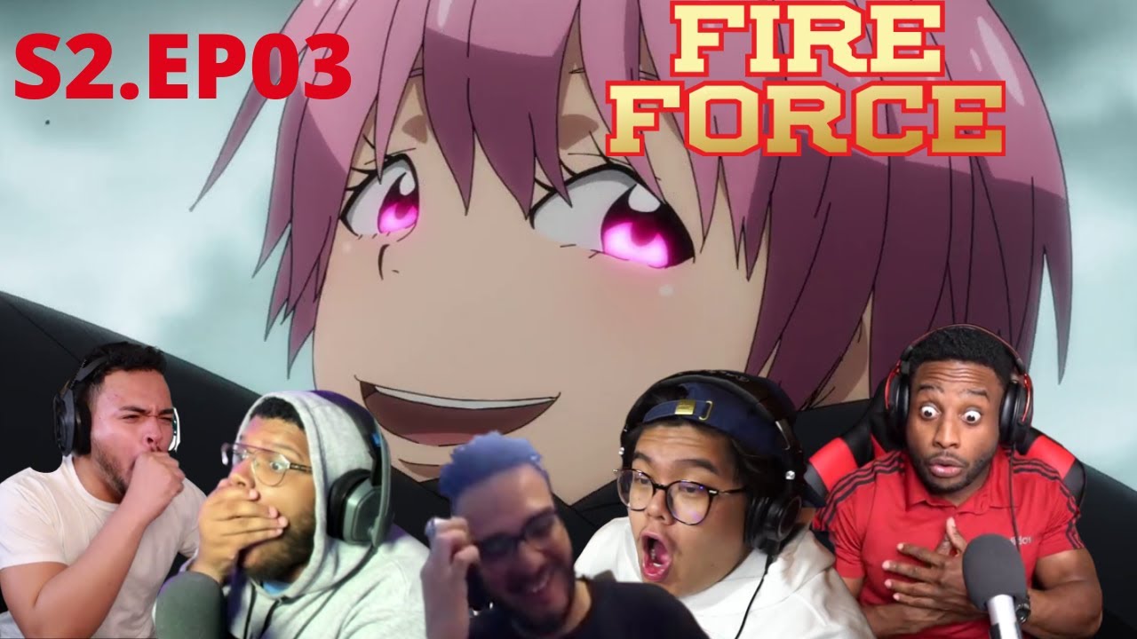 FIFTH PILLAR ! FIRE FORCE SEASON 2 EPISODE 03 BEST REACTION COMPILATION ...