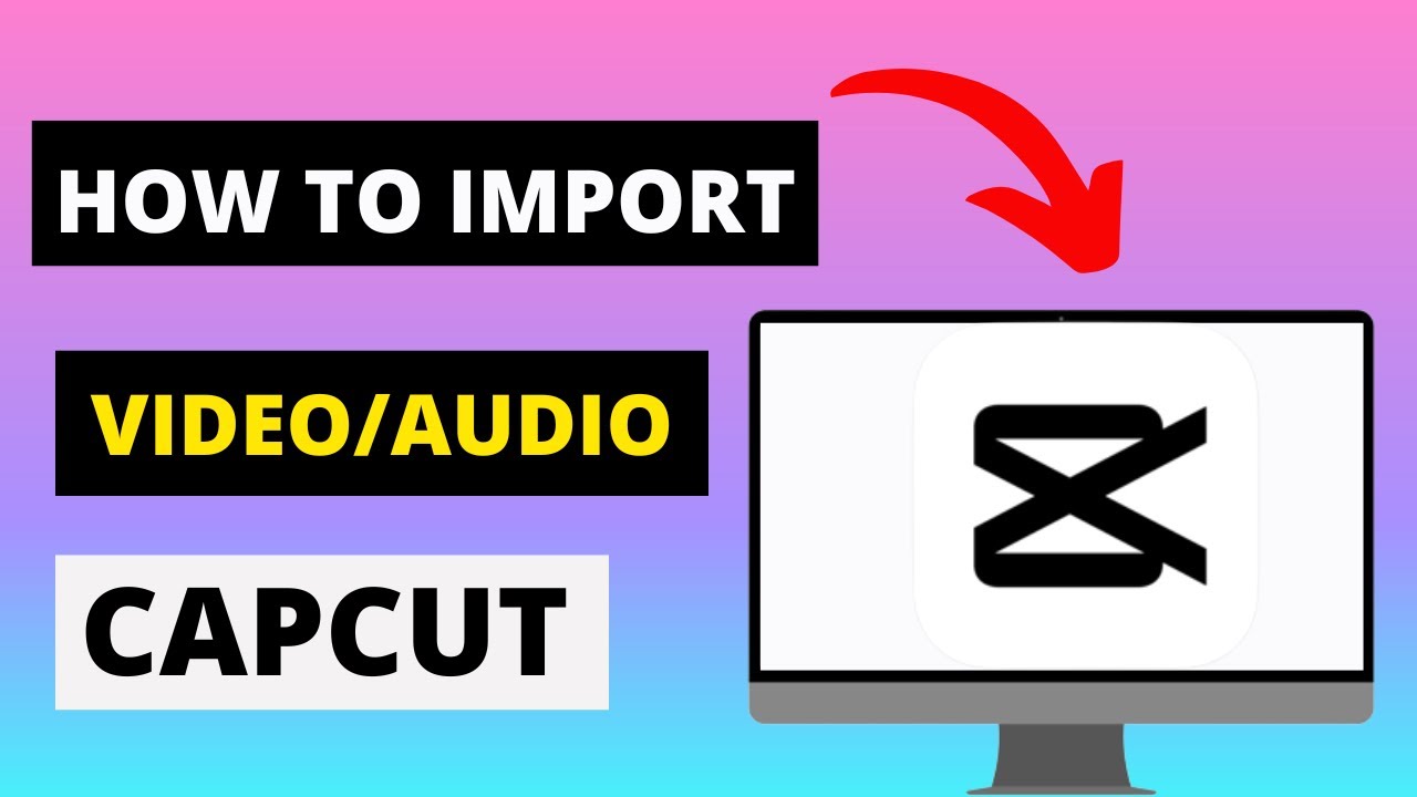 How to Import Files/Videos/Photos to Capcut PC Easy Tutorial 2023 (For Beginners) - YouTube