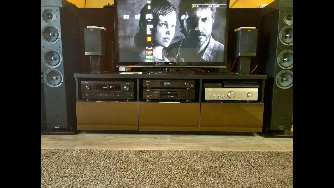 Denon DCD-710AE,Denon PMA-720AE,Jamo C607 - YouTube