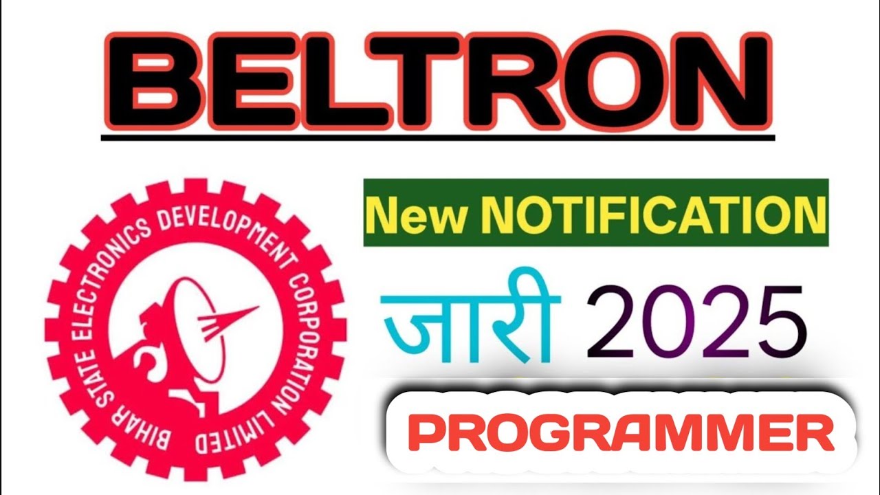 BELTRON new NOTIFICATION 2025 | BELTRON programmer | BELTRON form 2024 ...