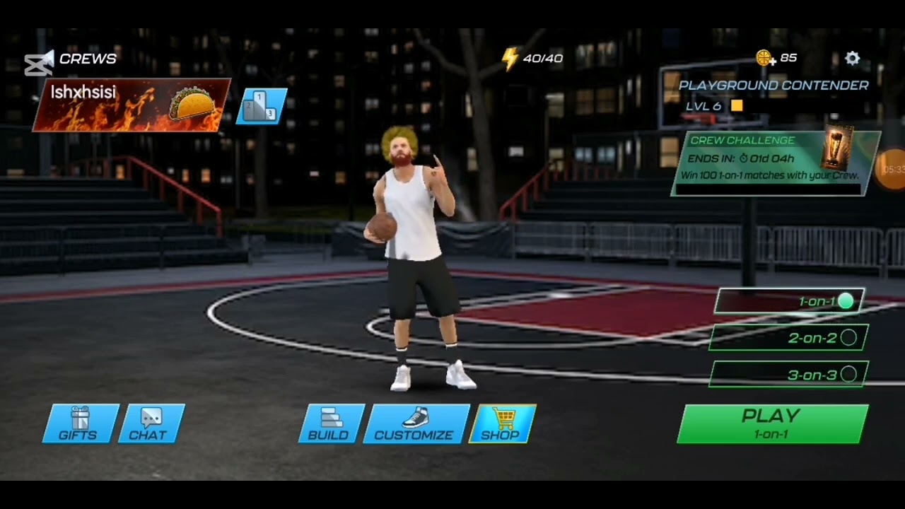 my first time playing NBA 2k🏀( mobile) - YouTube