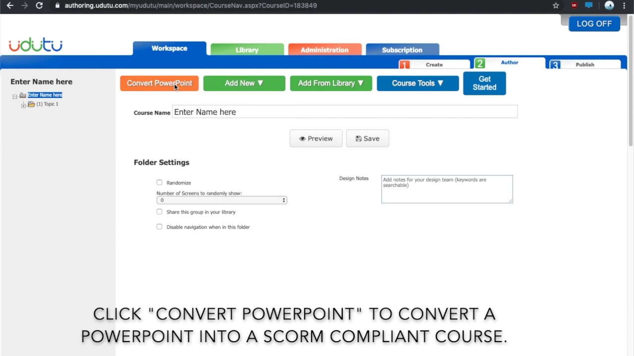 How to Create a Course - YouTube