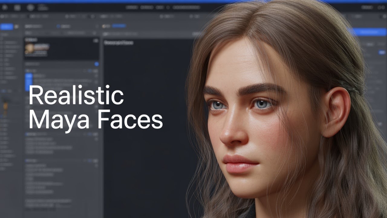 Maya Face & Hair Textures - A COMPLETE Guide - YouTube
