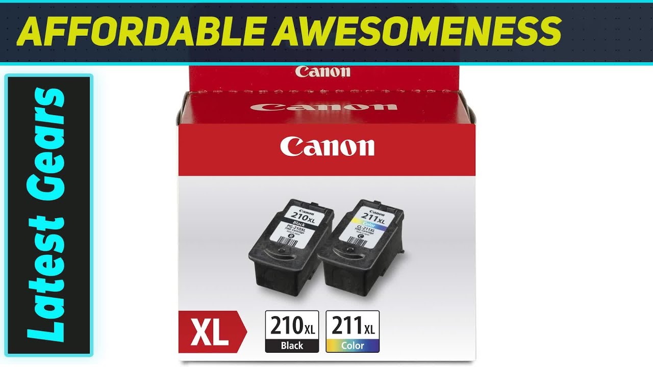 Canon PG-210/CL-211 XL: Amazing Ink Value Pack! - YouTube