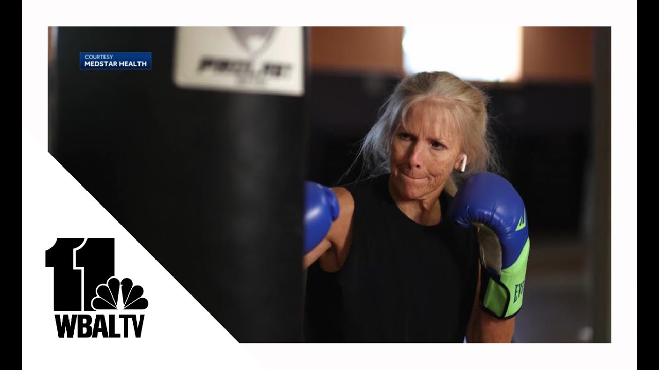 Kent Island woman overcomes cardiac event, returns to kickboxing - YouTube
