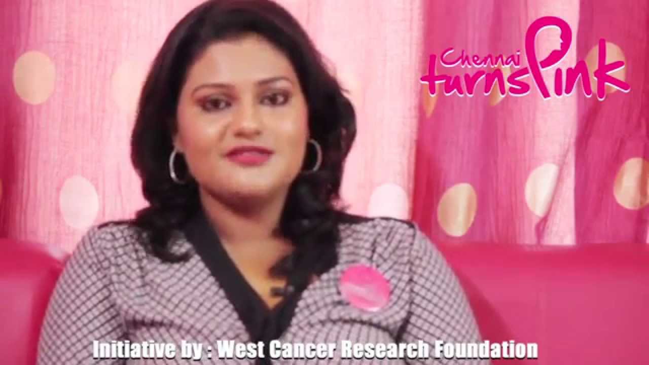 India turns Pink Pink Ambassador VJ Caroline Hiltrud - YouTube