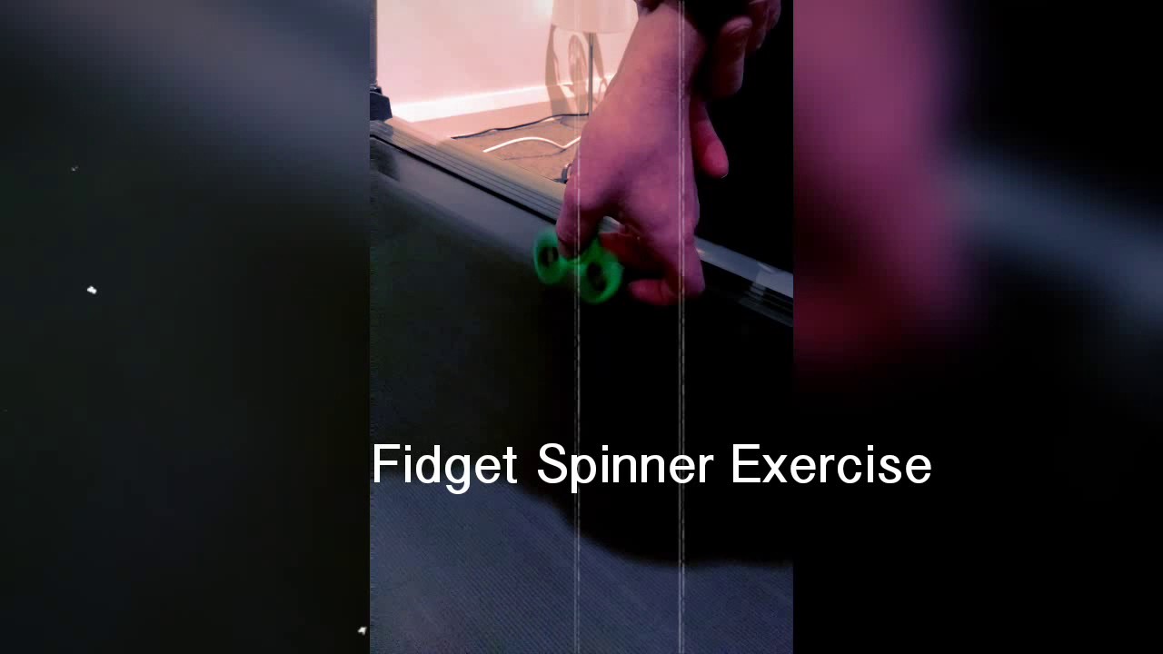 Fidget Spinner Exercise - YouTube