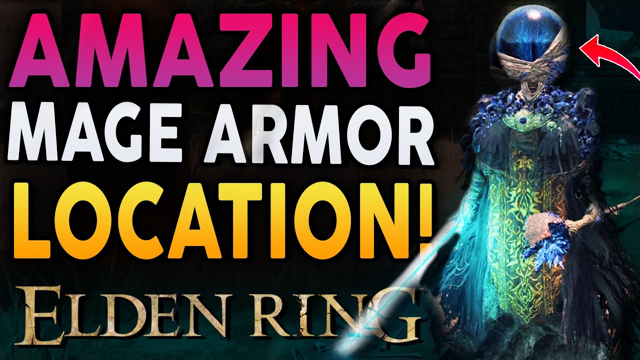 Elden Ring - YOU NEED THIS MAGE ARMOR! Lusat's Glintstone Armor Set ...