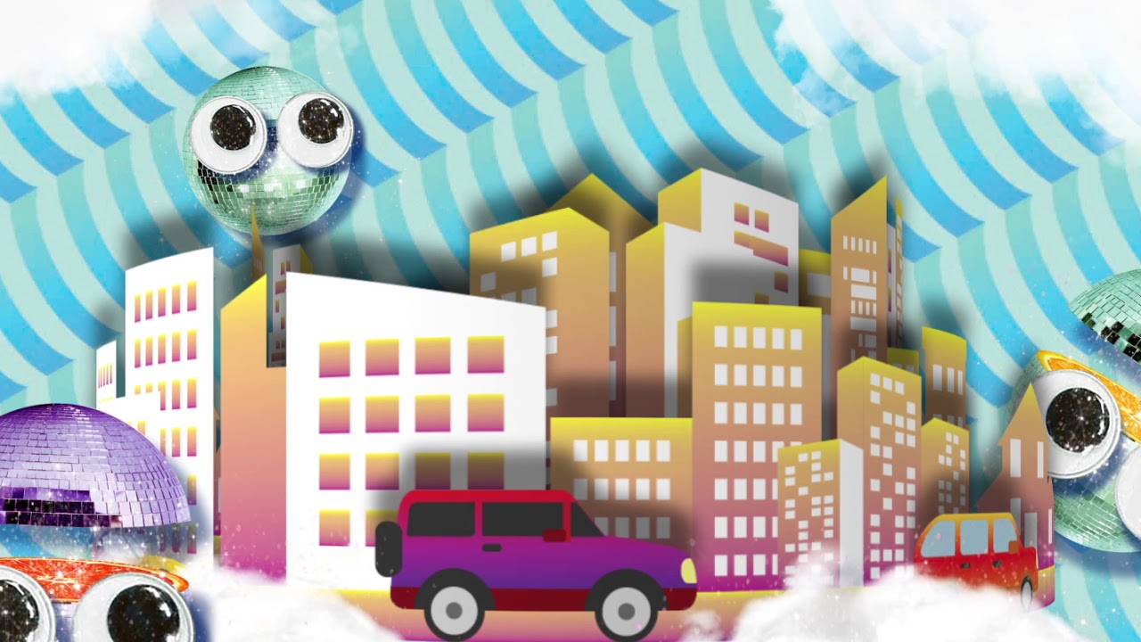 Looping Background Video - City of Cartoon 2 - YouTube