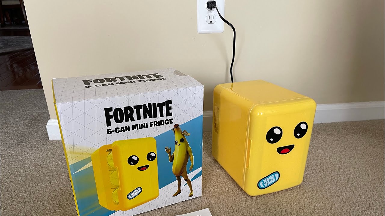 Fortnite - Mini cooler - (Unboxing) - YouTube
