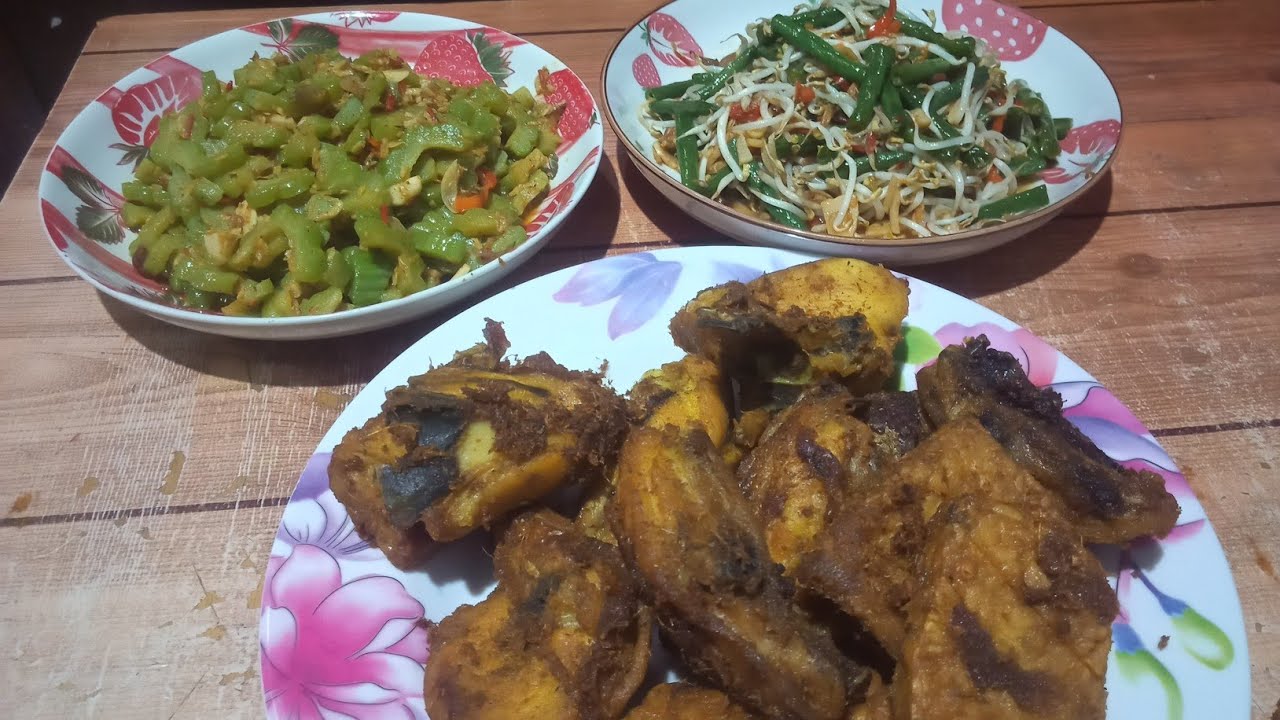 Masakan Menu oseng Pare,Oseng kacang panjang@ Sri oningsih!! Nikmati ...