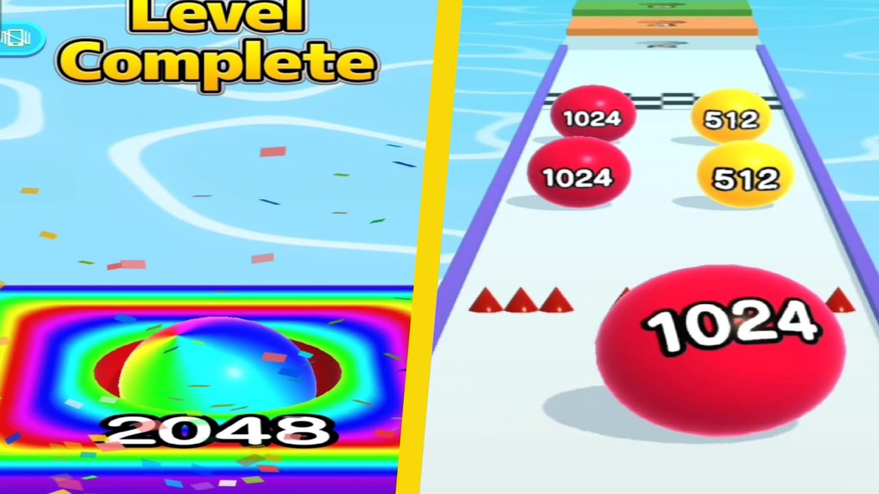 Ball Run 2028 - All Levels Gameplay Android, iOS ( Levels 1 - 10 ...