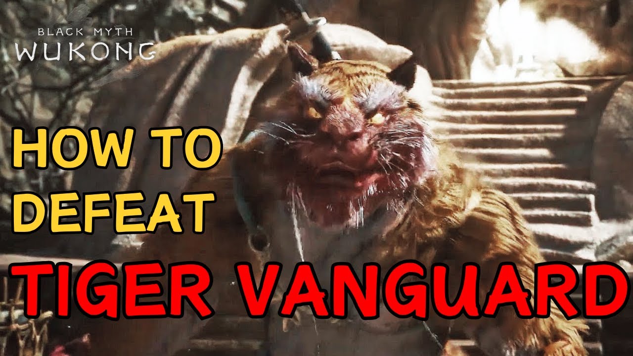 Black Myth Wukong Tiger Vanguard Boss Fight (4K with Cutscenes) - YouTube