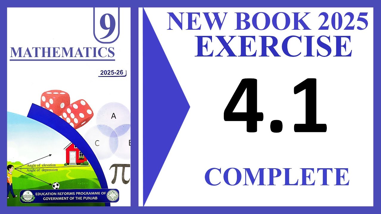 Exercise 4.1 - Factorization | Class 9 Mathematics | Punjab Board 2025 ...