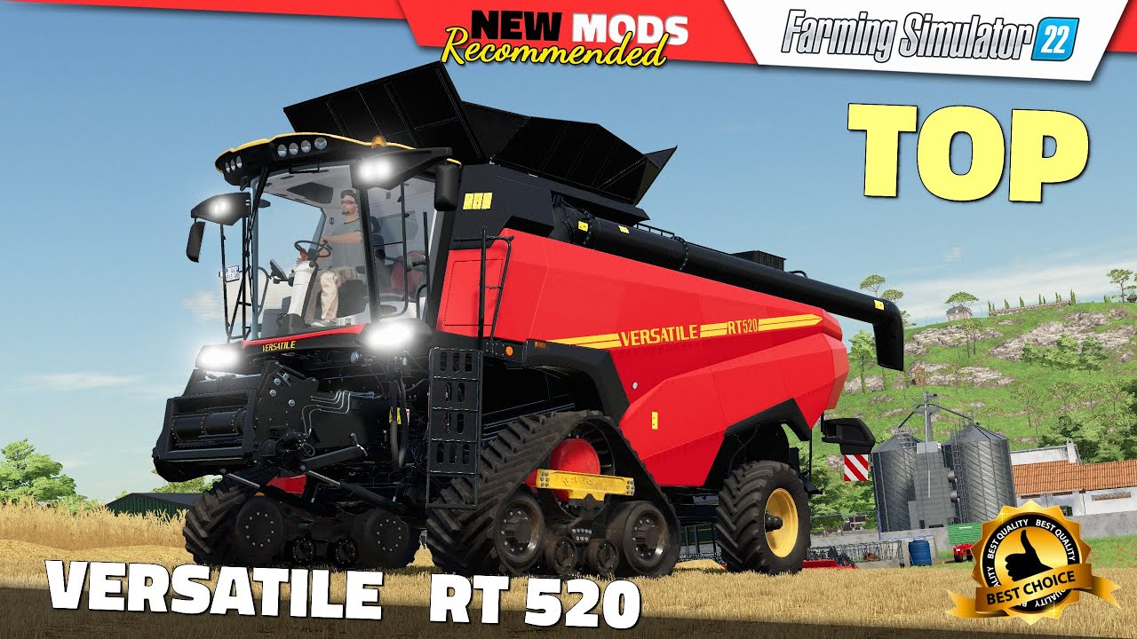 FS22 | Versatile RT 520 - Farming Simulator 22 New Mods Review (2K ...