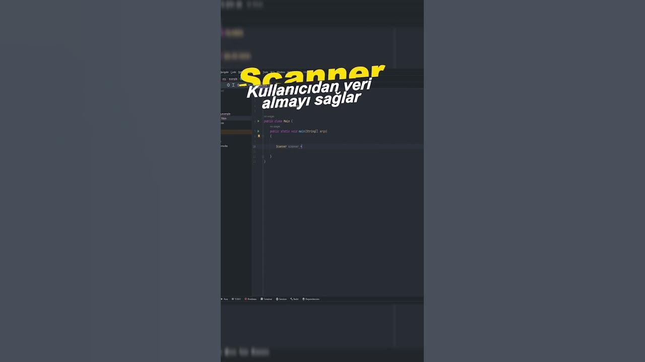 Java Scanner Nedir And Kullanımı Java Kodlama Scanner Yazılım Programming Shorts Short